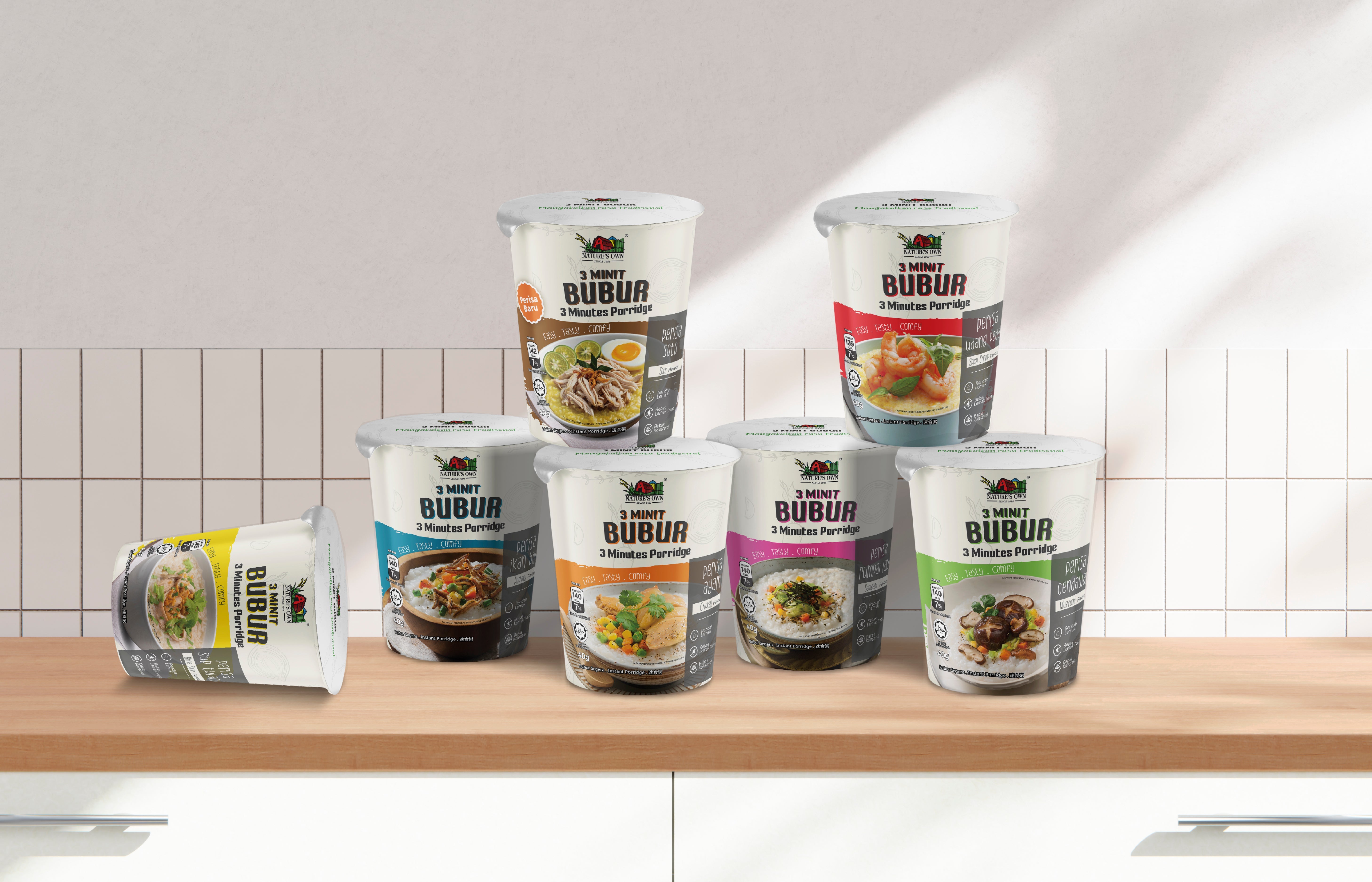 3-Min Instant Porridge - Nature's Own