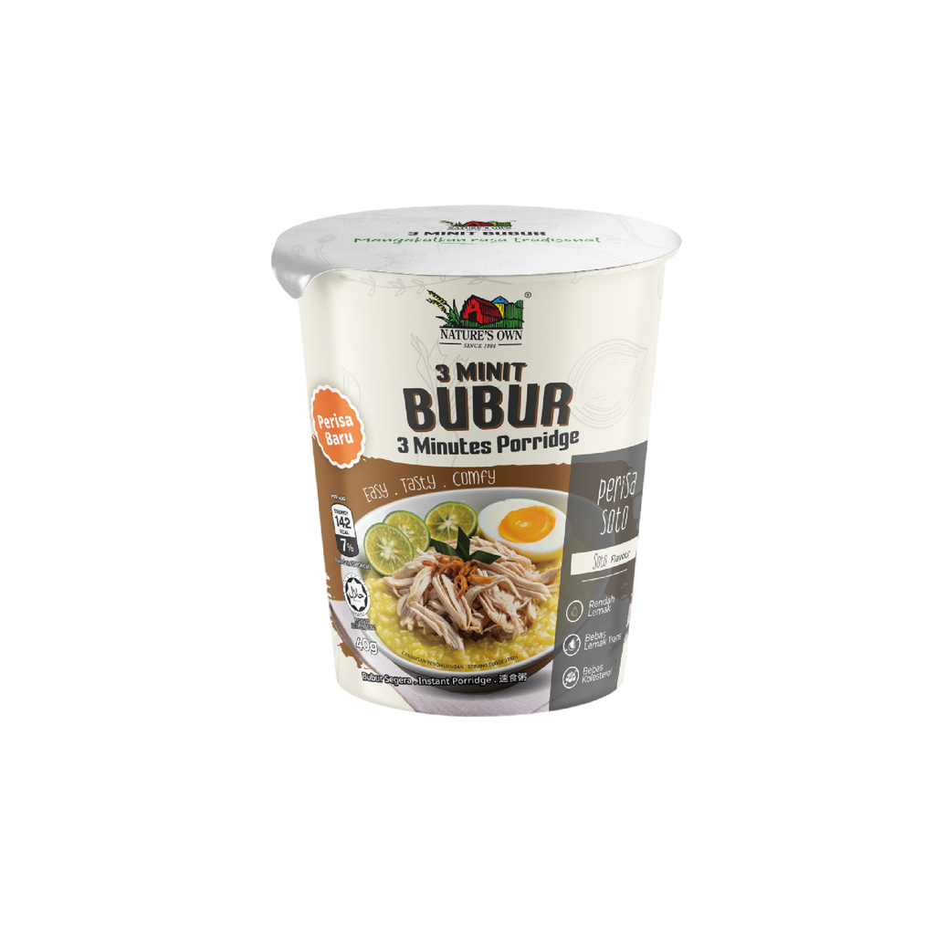 Instant Cup Porridge - Soto – Nature's Own
